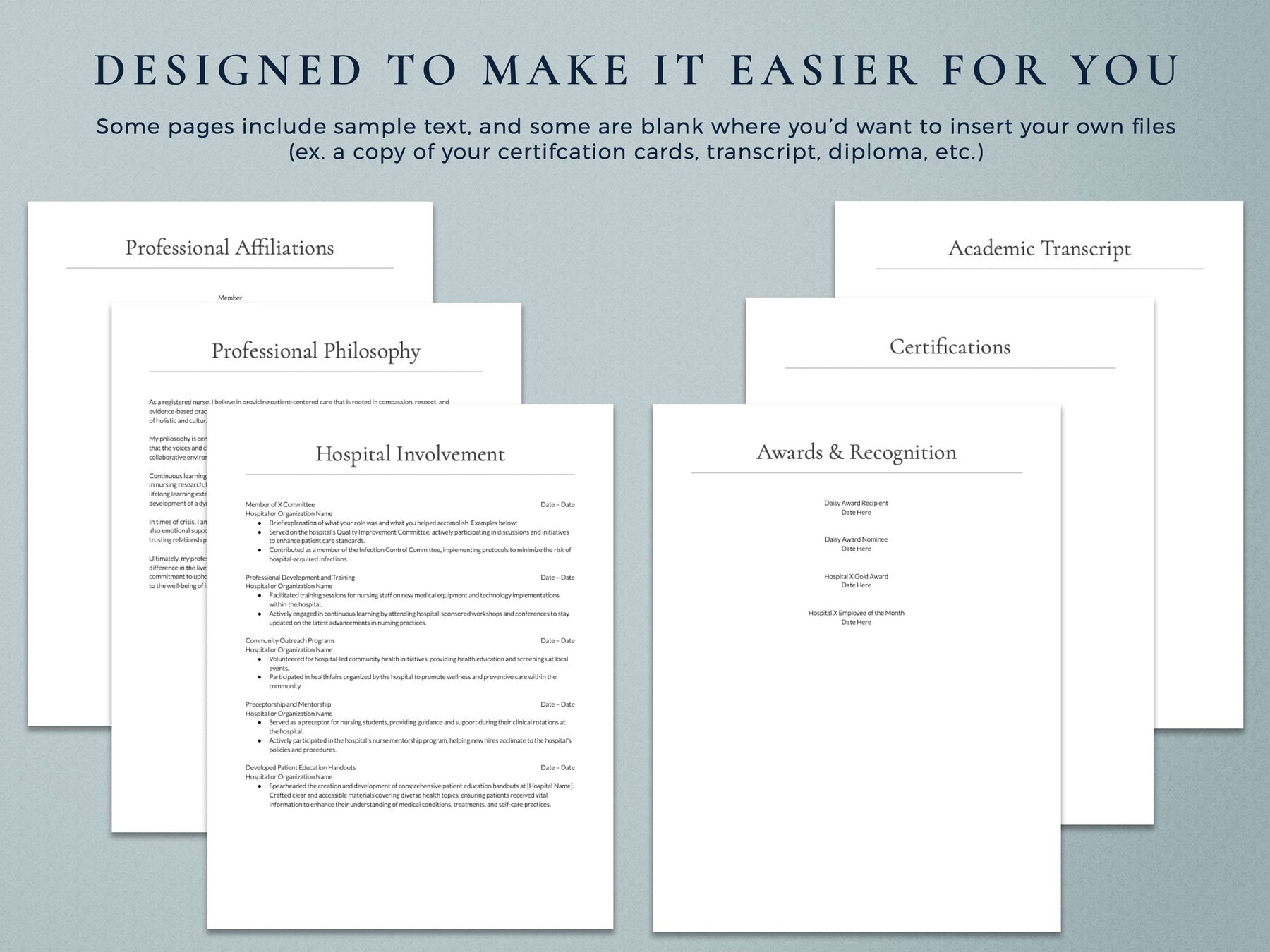 Personal Nursing Philosophy Examples